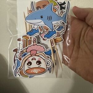Party Supplies | Brain Rots Funny Characters Cupcake Toppers | Poshmark